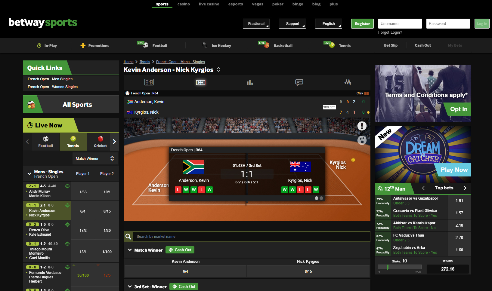 Betway Bonus » Sport 1000 NOK » Casino 10000 NOK » jan. 2021